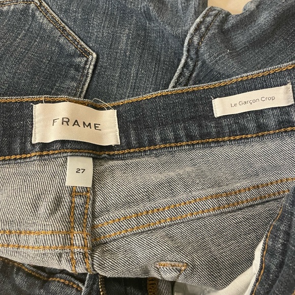 Frame Denim | Jeans | Frame Le Garon Crop Size 27 Worn But Good ...